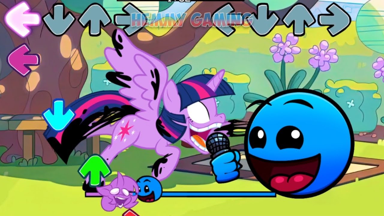 [SWAP] FNF Geometry Dash 2.2 vs My Little Pony Pibby Corrupted Sings ...