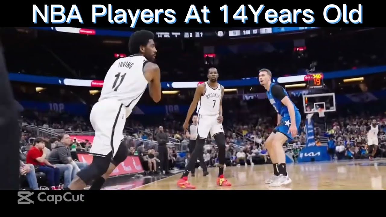 NBA Players at 14Years Old - YouTube