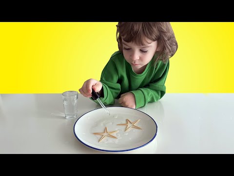 Anaokulu Kürdanlardan Eğlenceli Yıldız Deneyi Nasıl Yapılır?