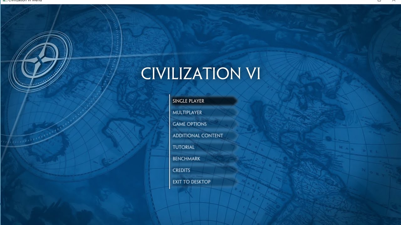 JavaFX Custom Game Menu: Civilization VI - YouTube