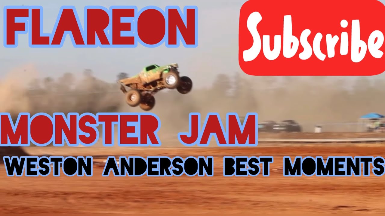Monster Jam Weston Anderson Best Moments! - YouTube