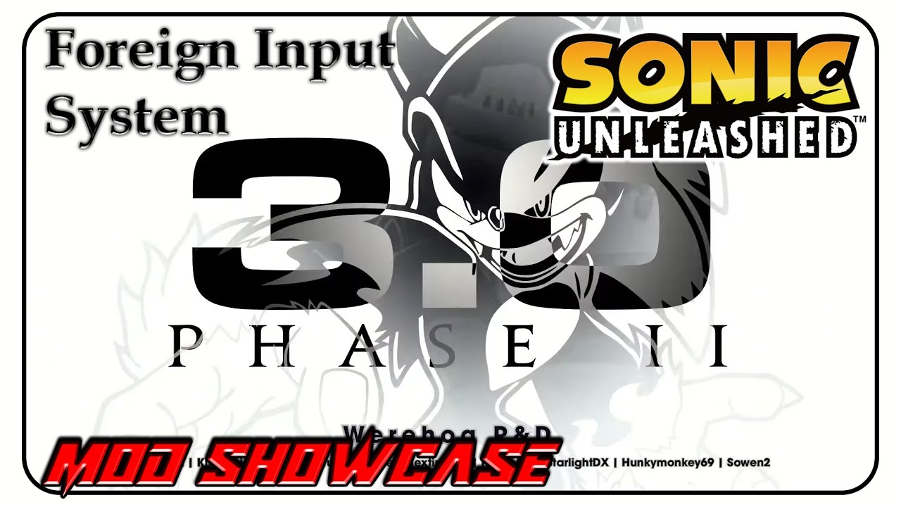 The Werehog's TRUE Potential! | Sonic Unleashed Foreign Input System ...