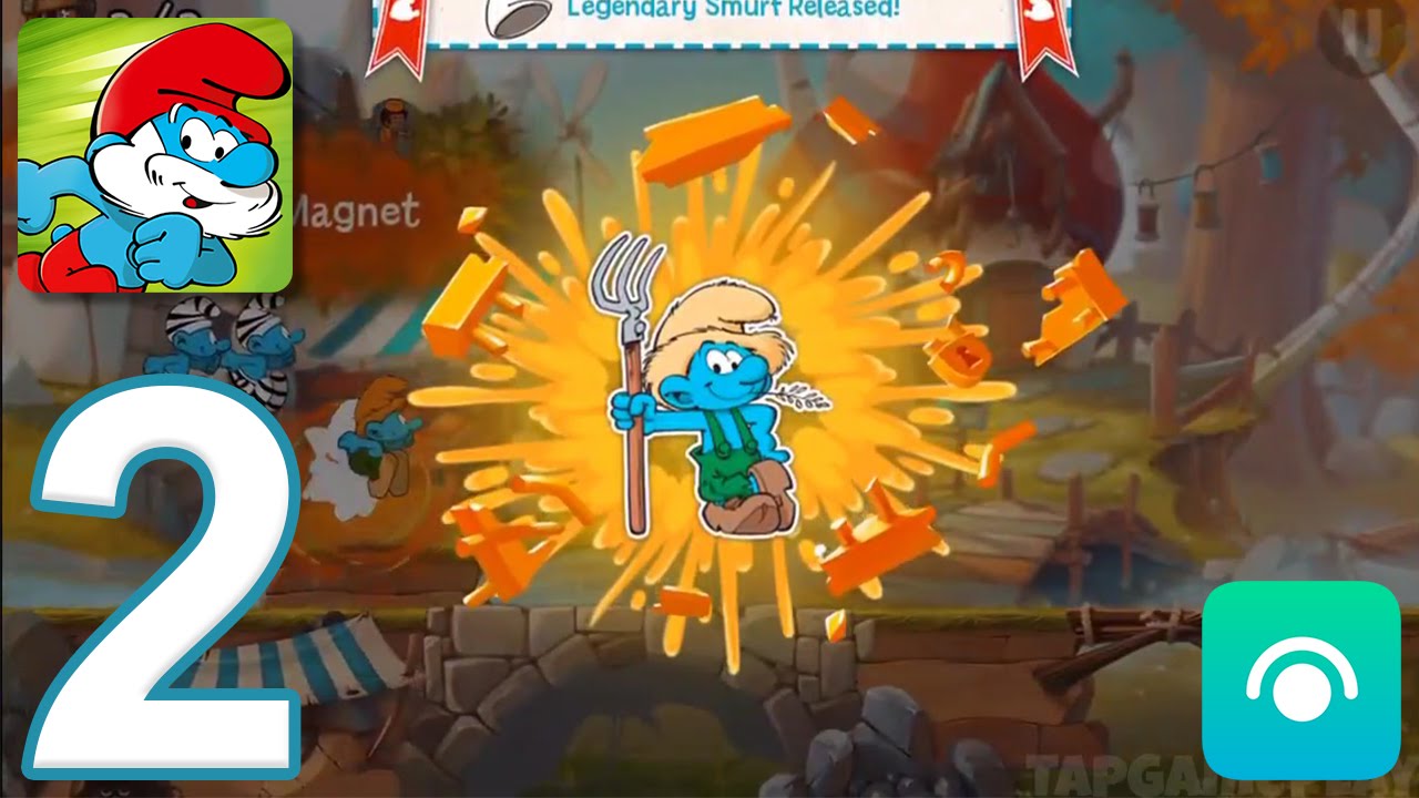 Smurfs Epic Run - Gameplay Walkthrough Part 2 - Stages 6-10 (iOS ...