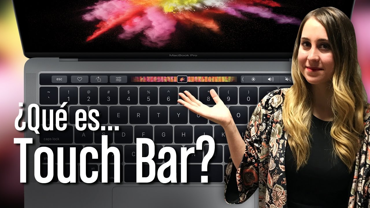 ¿Qué es Touch Bar? - YouTube