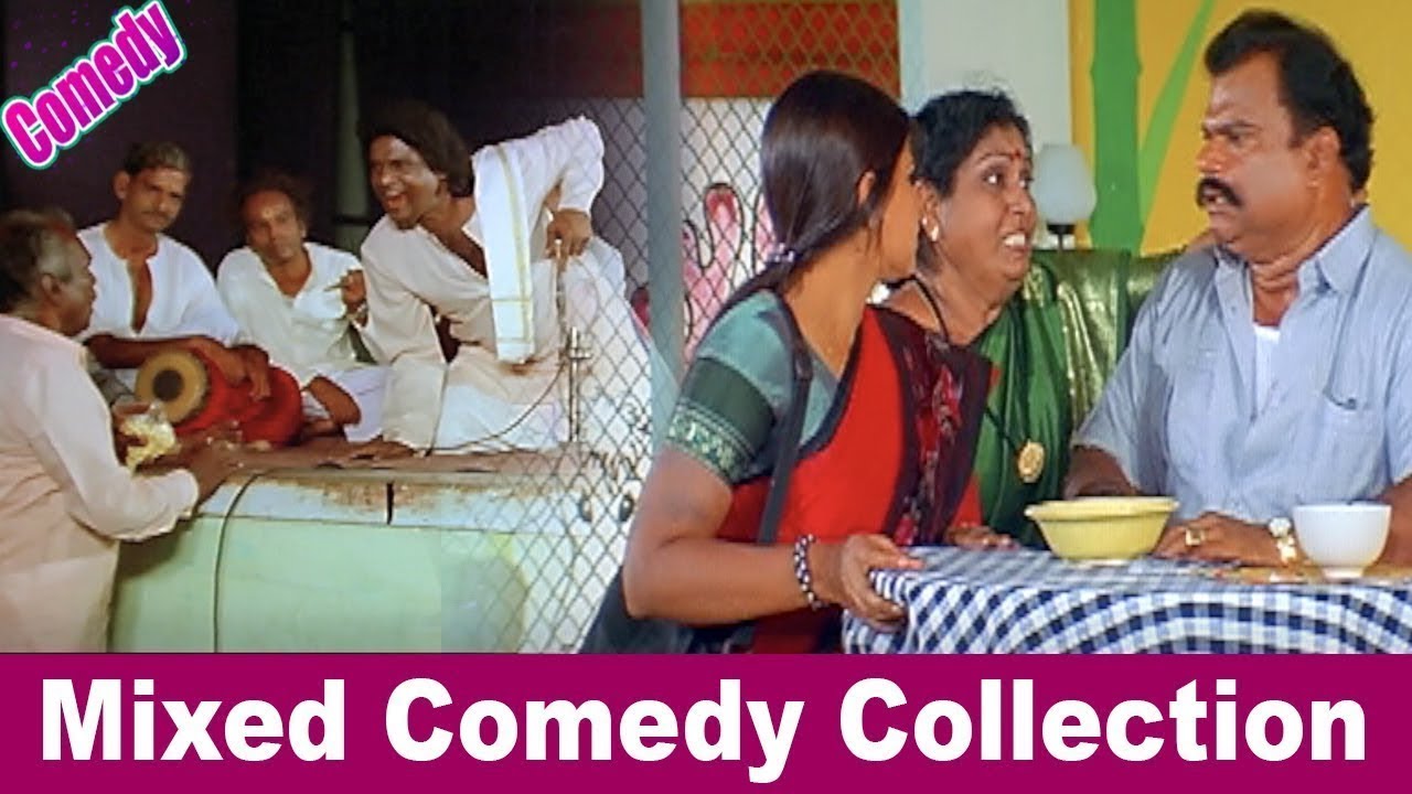 Goundamani, Senthil, Bayilwan Ranganathan Mixed Comedy Scenes! - YouTube