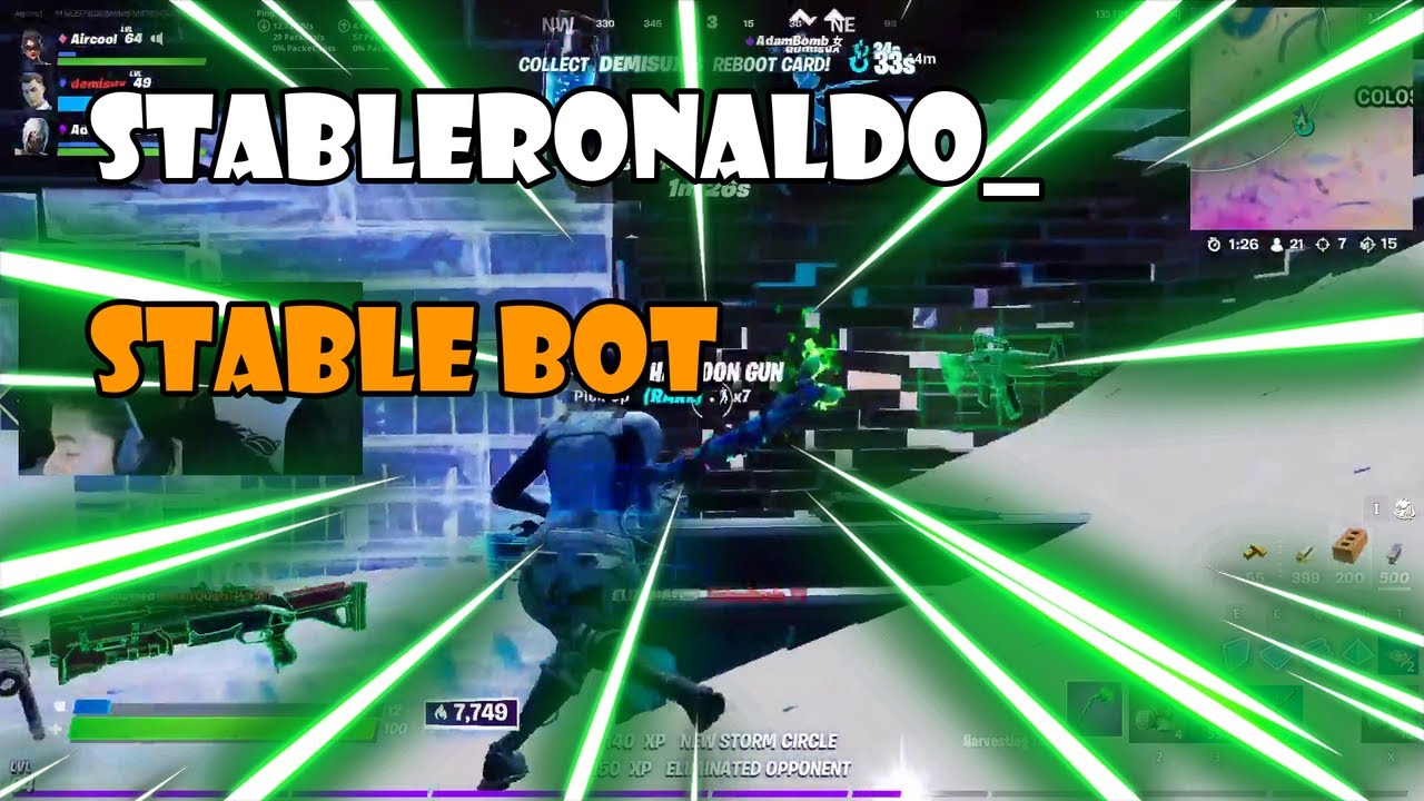 Daily Fortnite Highlights : stableronaldo_ Stable Bot - YouTube
