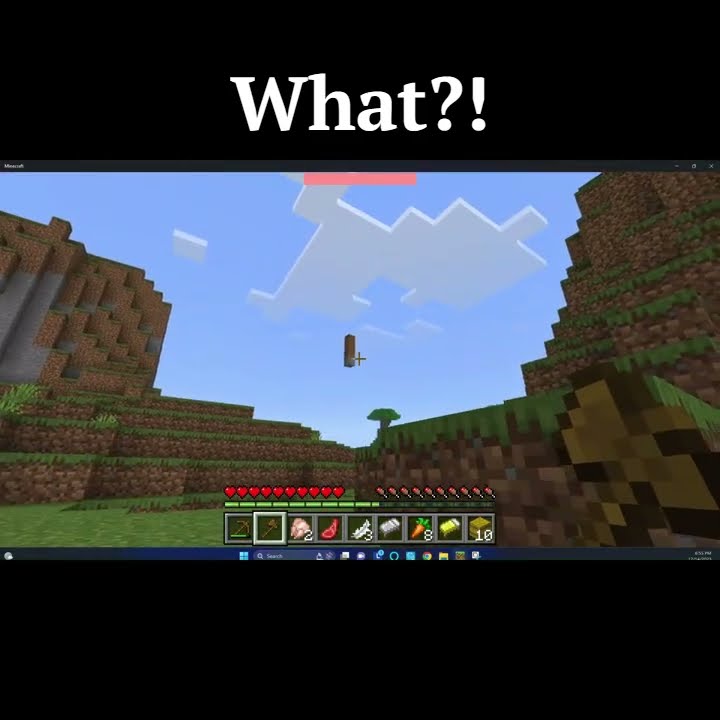 Weird world generation in Minecraft - YouTube