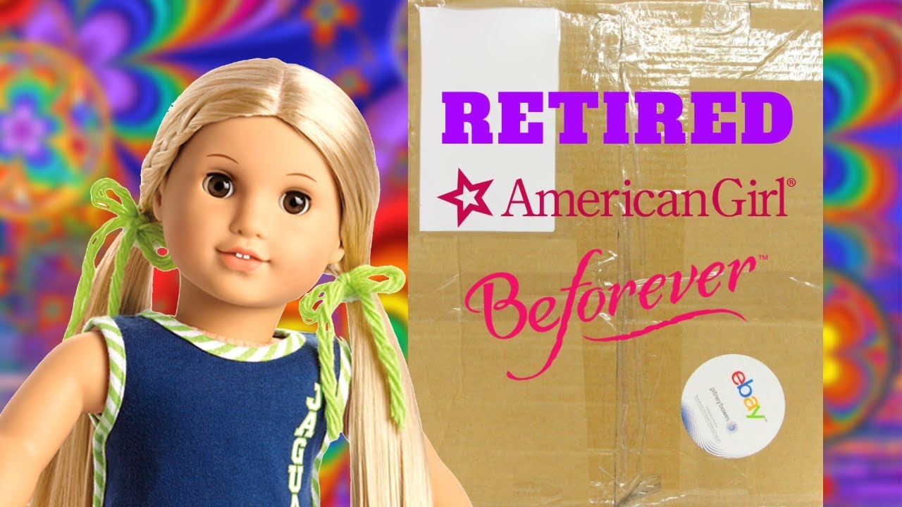 Retired American Girl Julie Albright Beforever Doll Playset - YouTube