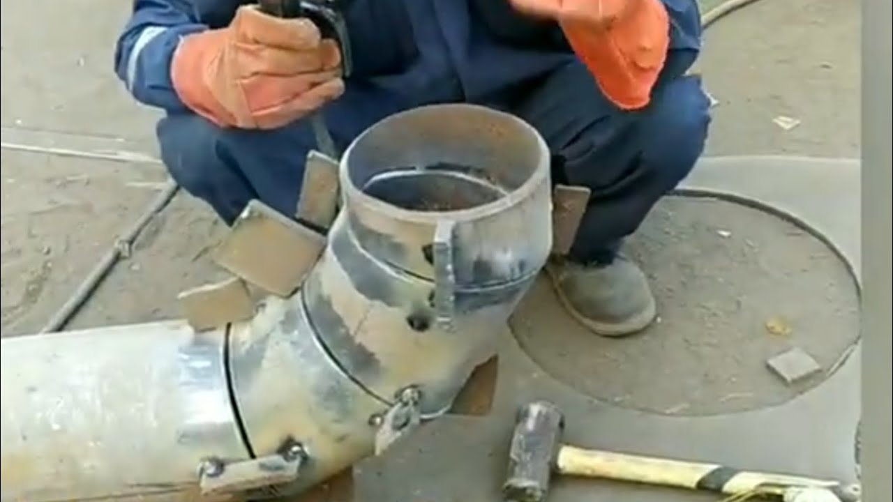 Piping Engineering : Miter Bend Fabrication - marking, fit-up & welding ...