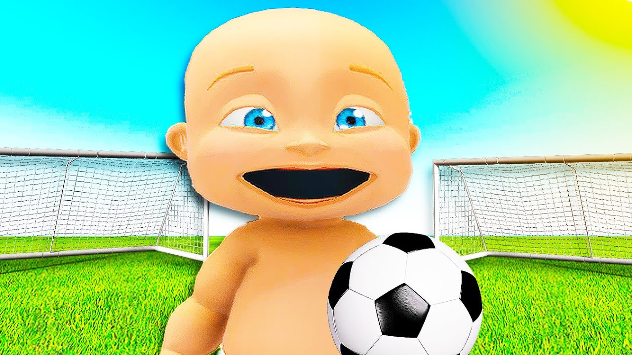 Baby Plays SOCCER - YouTube