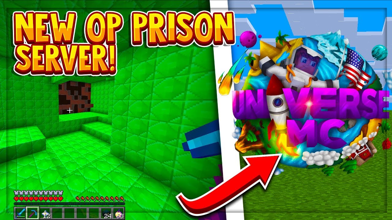 NEW PRISON SERIES! | Minecraft Prison | Venus Realm | UniverseMC [1 ...