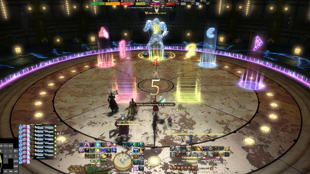 FFXIV Raid Night TEA Day 15 Flamethrower 2019 12 15 16 35 12 - YouTube
