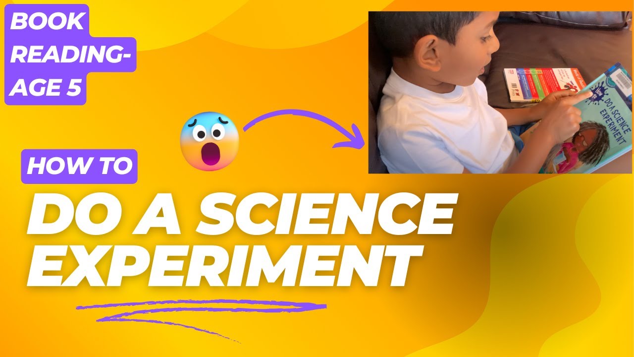 How to do a science experiment- Summer time reading book # ...