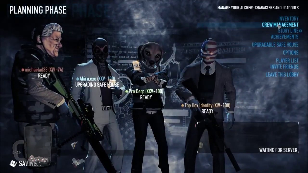 PayDay 2 - Safe House Raid One Down - YouTube