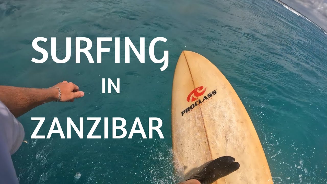 SURFING in Paje, ZANZIBAR! - YouTube
