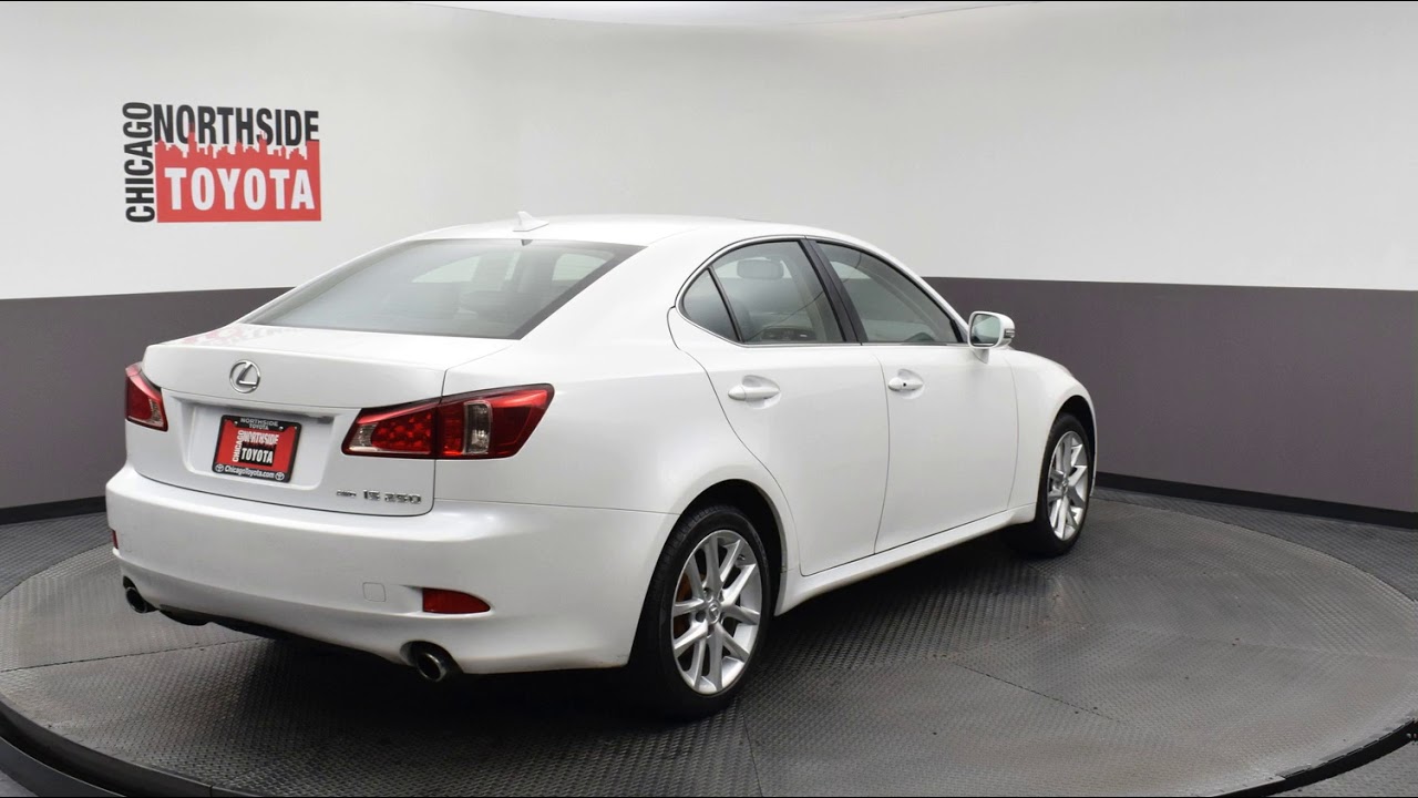 2011 White Lexus IS 250 4dr Car #P11885A - YouTube