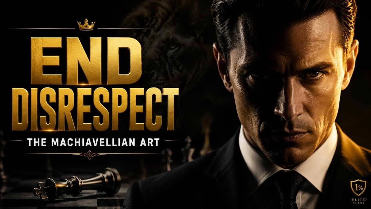 END DISRESPECT: The Machiavellian Art of Power & Silent Dominance# ...
