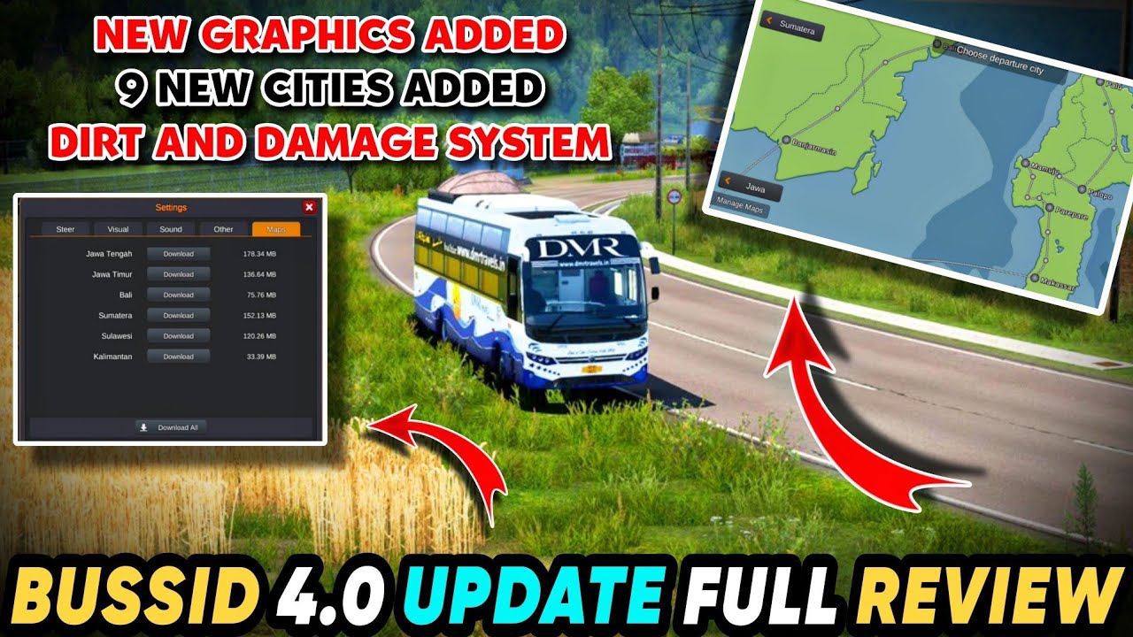 Bussid 4.0 Update Full Review || New Featured Added ! Bus Simulator ...