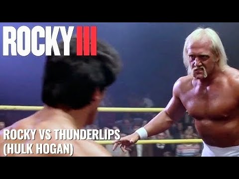 Hulk Hogan (Thunderlips) Rocky III (1982) - YouTube