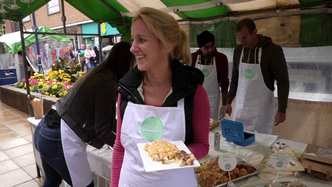 Pinny's at Solihull Market - YouTube