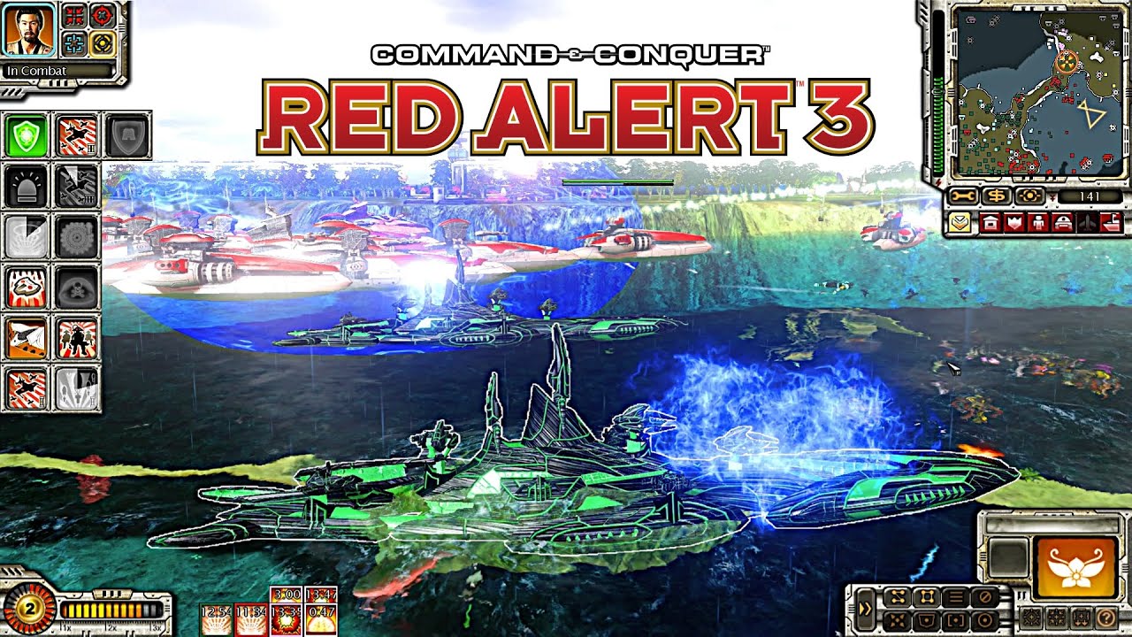 Red Alert 3 ChaosFA MOD Rising Sun Amphibious Sub Faction in 3v3 ...