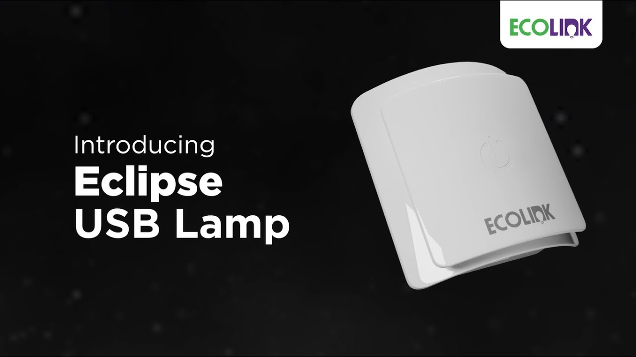 EcoLink Eclipse LED Night Lamp - YouTube