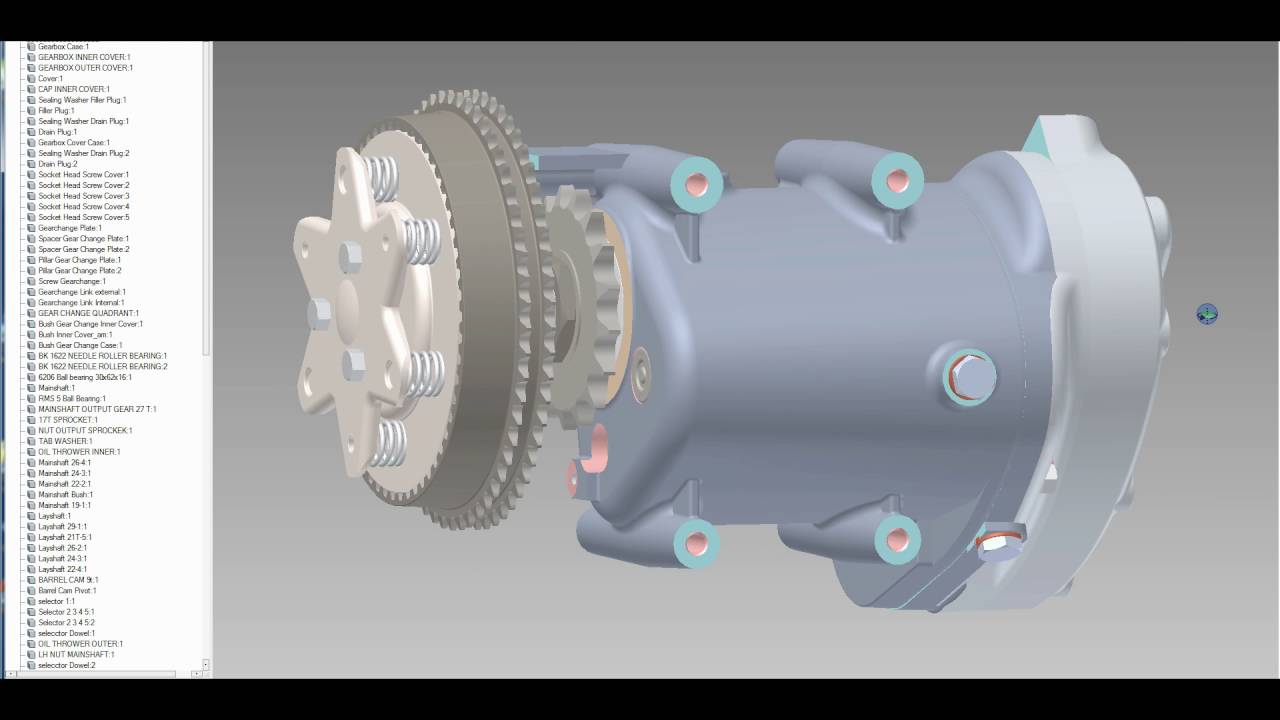 3D PDF Maker for AutoCAD Tutorial 11. 3D model parts visualization in ...