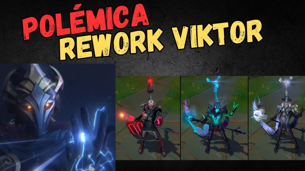 EL REWORK DE VIKTOR ES UN DESASTRE TOTAL!! - League of legends - YouTube