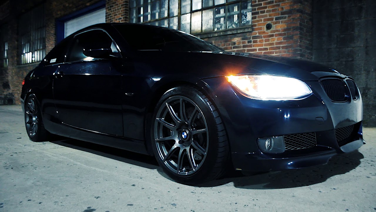 2008 BMW 335i 6MT Monaco Blue - YouTube