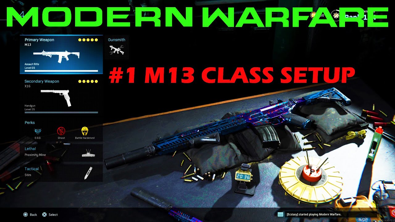 THIS IS THE #1 M13 CLASS SETUP IN MODERN WARFARE !!! - YouTube