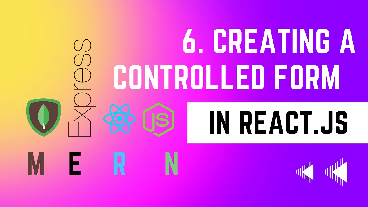 Creating A Controlled Form In Reactjs 06 Blog Application Mern Stack Masterclass Tutorial 1238
