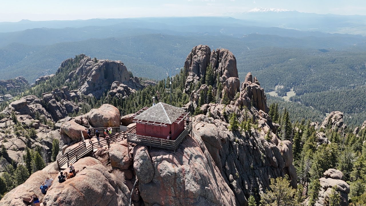 Devil's Head Trail Lookout Tower- Sedalia, Colorado - YouTube