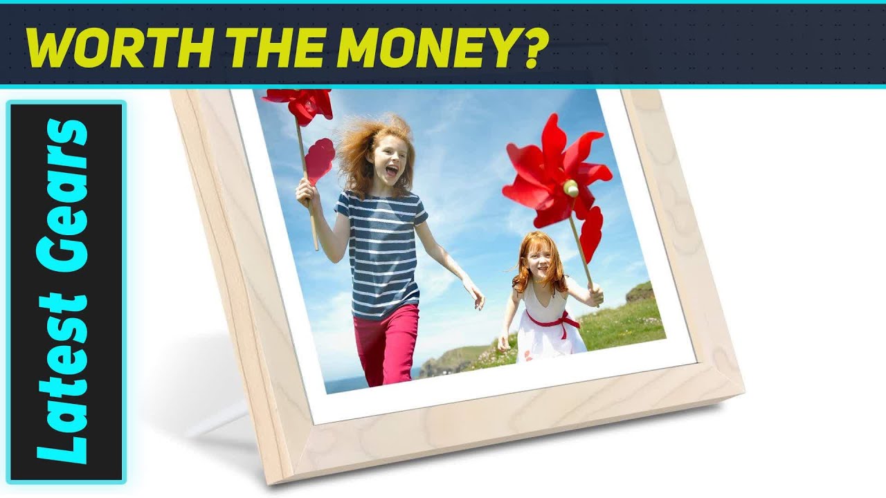 AEEZO Smart Frame: BEST Digital Picture Frame? - YouTube