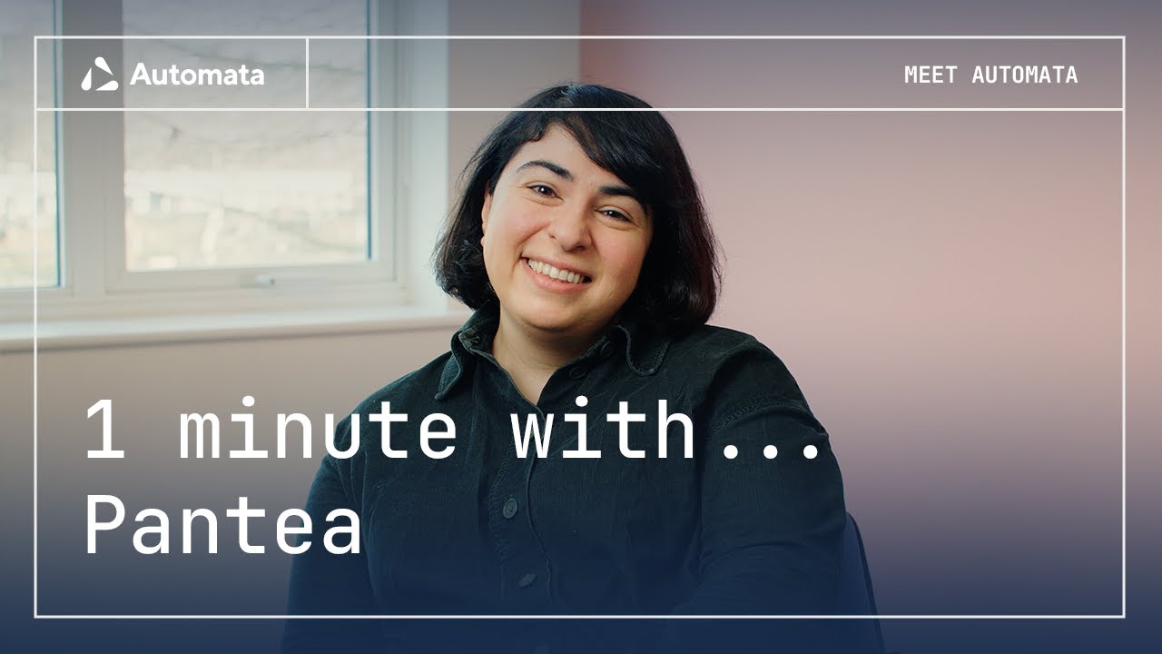1 minute with Pantea, Head of Design - YouTube