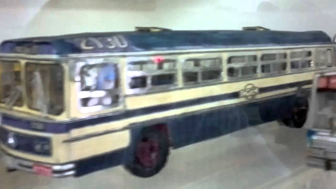 Miniaturas de Ónibus da CMTC ( Museu da CMTC ) - YouTube