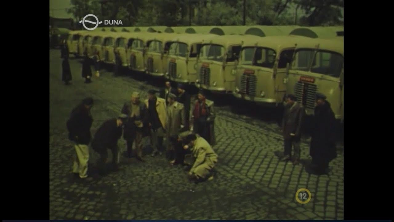 Autobusy Ikarus 60 a Csepel D 700 + Škoda 706 ROK ako bonus vo filme ...