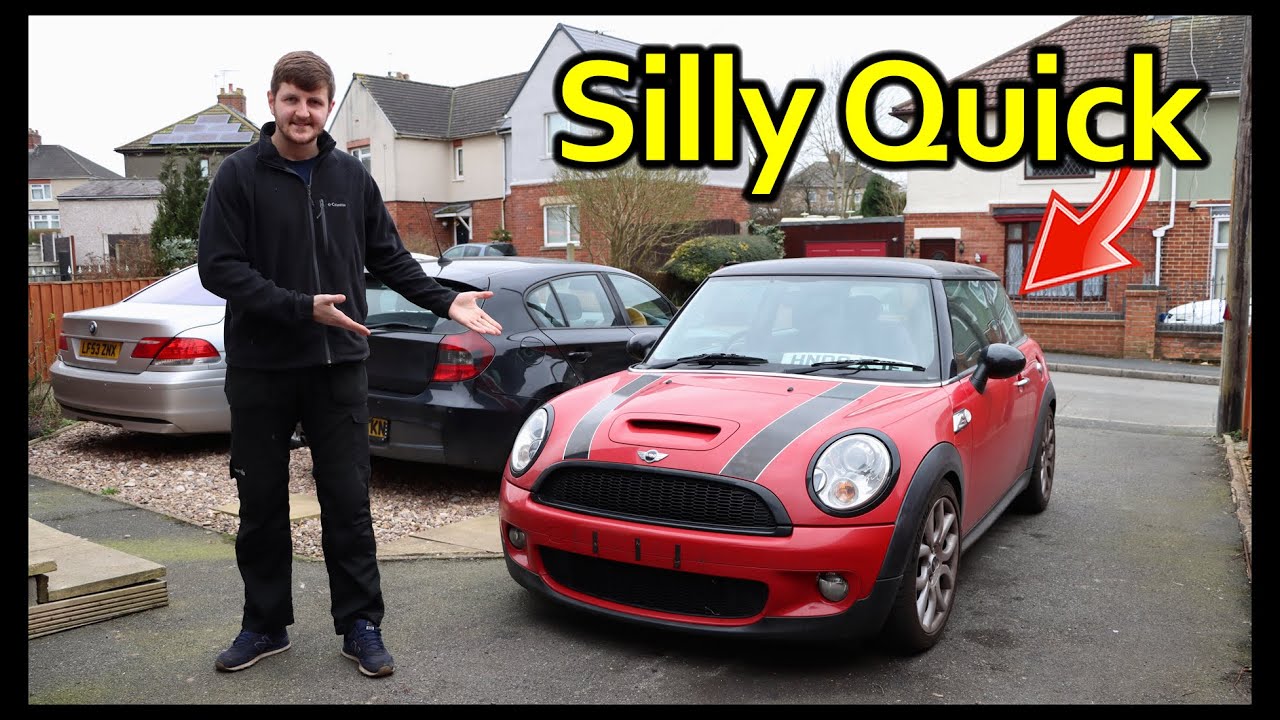 FIRST DRIVE IN MY FULLY REBUILT MINI COOPER S! - YouTube