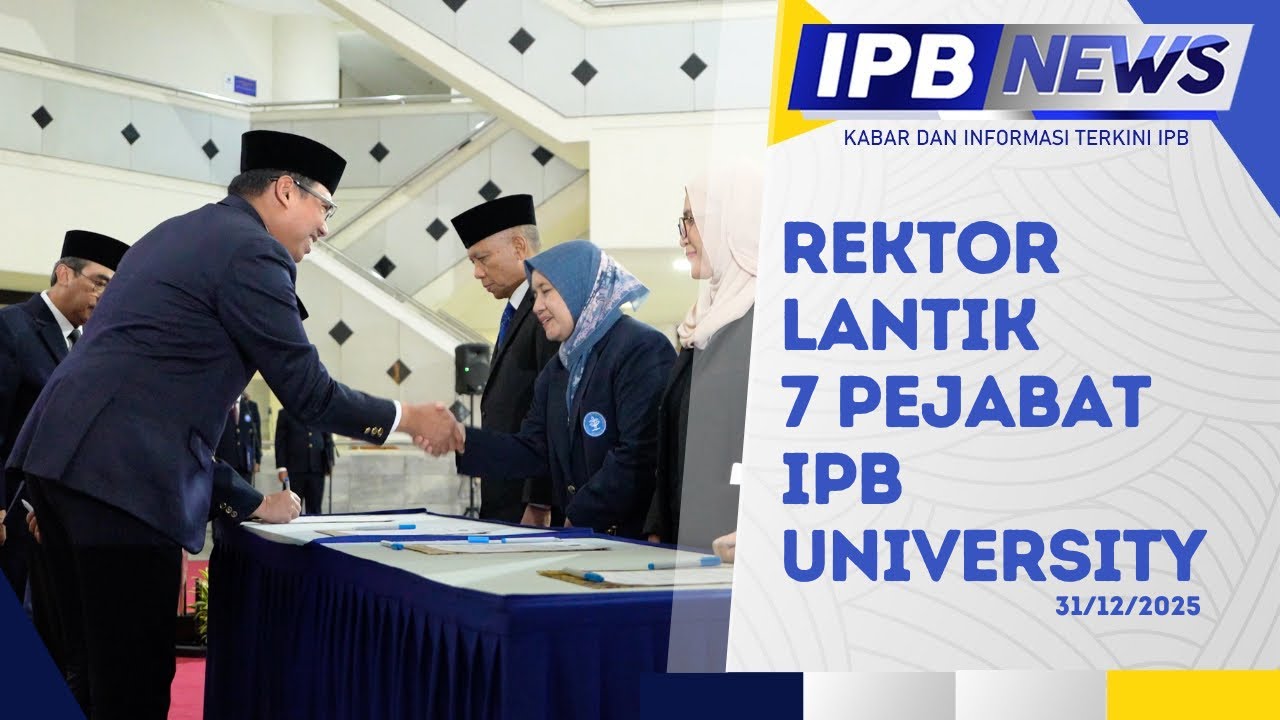 IPB News: Rektor IPB University Lantik Pejabat Struktural untuk Perkuat ...