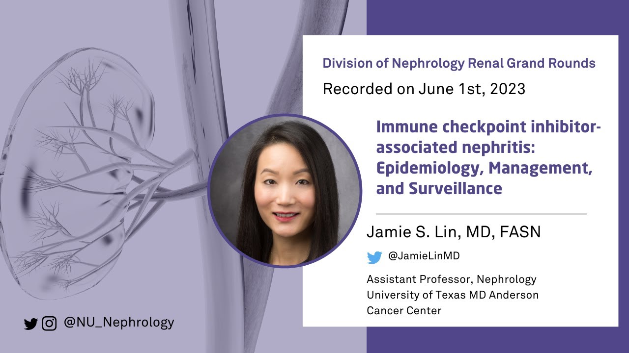 Immune Checkpoint Inhibitor-Associated Nephritis ft. Jamie S. Lin, MD ...