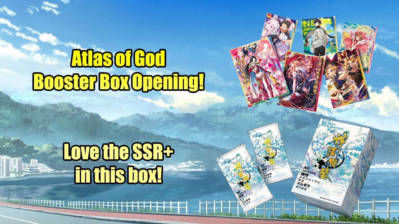 I opened the brand new Atlas of God booster box! - Managed to pull a SP ...