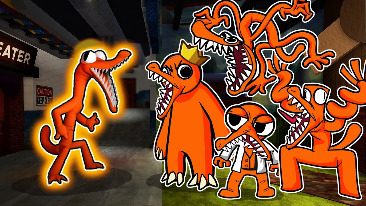 Rainbow Friends x Friday Night Funkin Boyfriend vs Orange | FNF ...