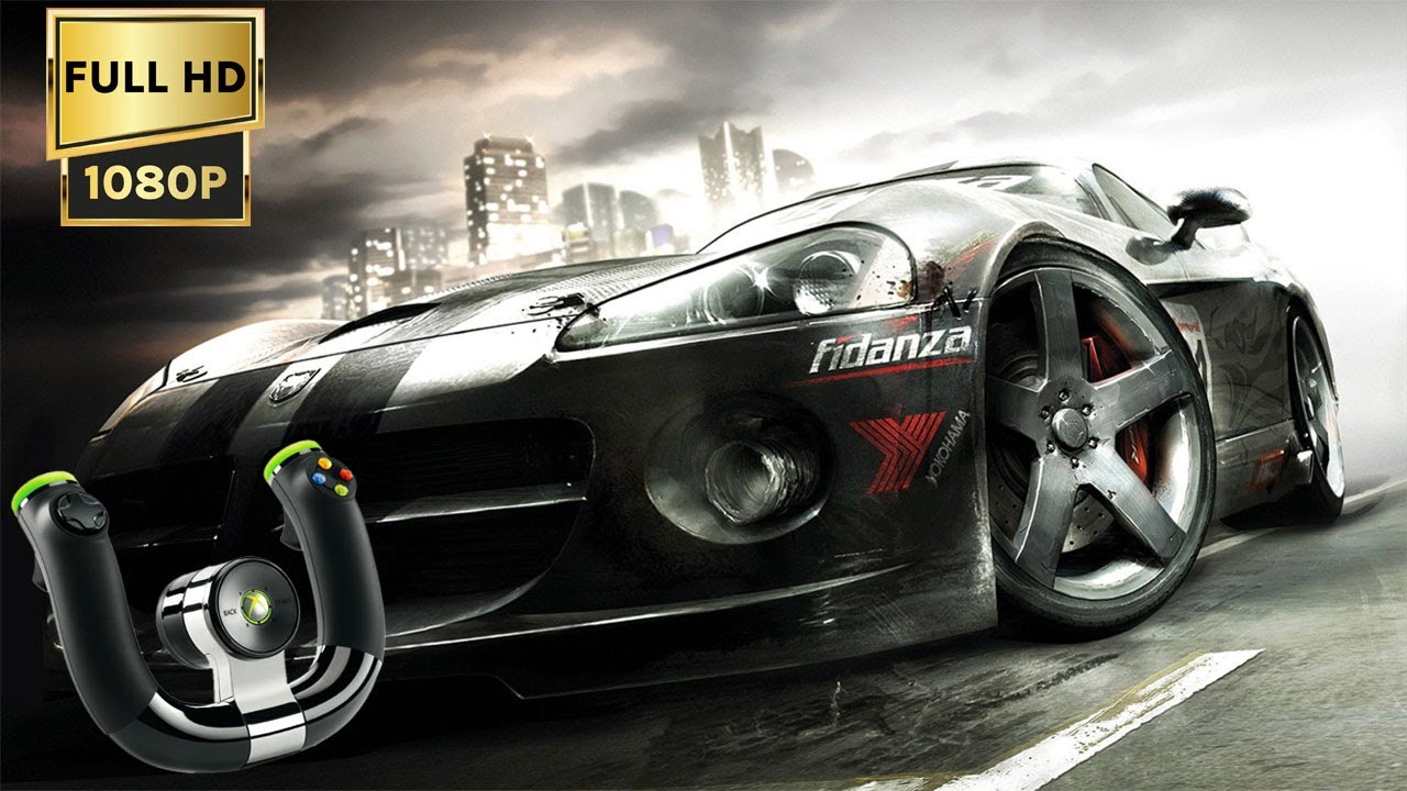 GRID - Volante Wireless Speed Whell - Gameplay - Xbox 360 - 1080p - YouTube