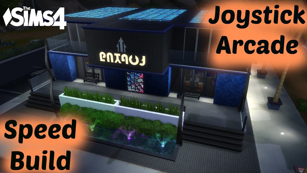The Sims 4: Speed Build: Joystick Arcade - YouTube