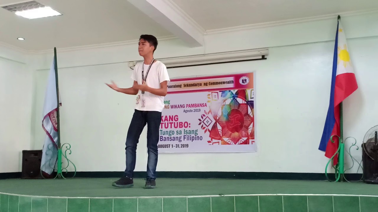 Dagliang Talumpati HSNHS Main - YouTube