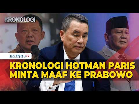 Kronologi Hotman Paris Minta Maaf ke Presiden Prabowo