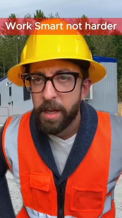 Work smart not harder - YouTube
