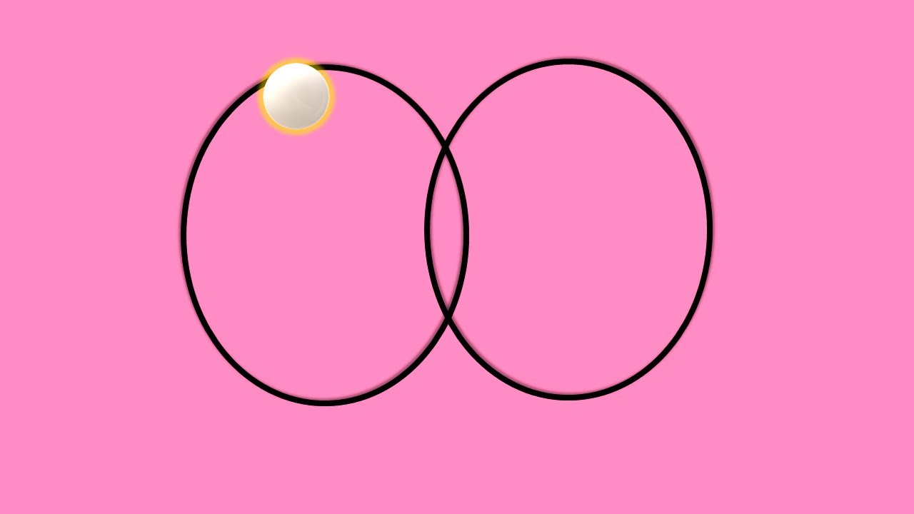 The Mesmerising Motion Of A Small Ball [With Music] - YouTube