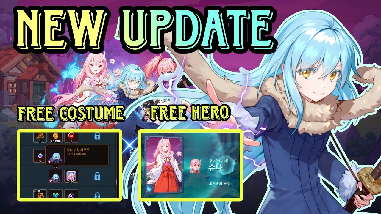 New Update Next Banner Collaboration, Rimuru Guardian Tales Rimuru ...