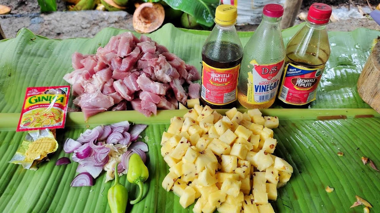 Pininyahang Baboy (Pork Adobo Style With Pineapple) | Countryside Life ...