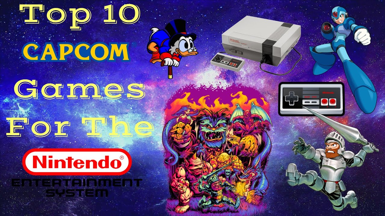 TOP 10 Capcom Games For The NES - YouTube